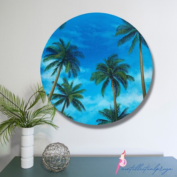 Coconut Tree Painting