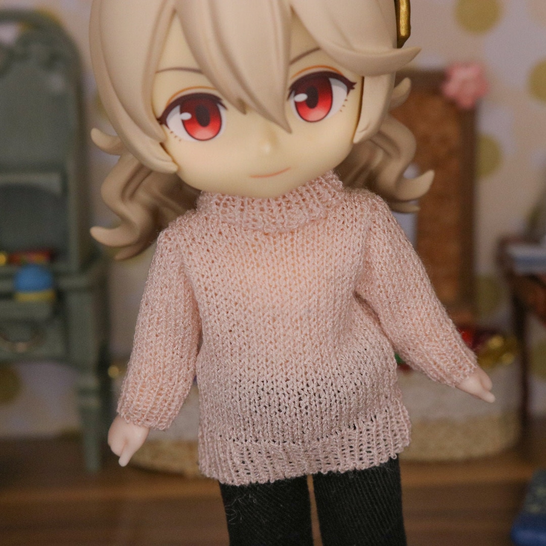 Viscose Dress for 1/12 Chibi Dolls, Nendoroid Doll, Obitsu 11, Piccodo ...