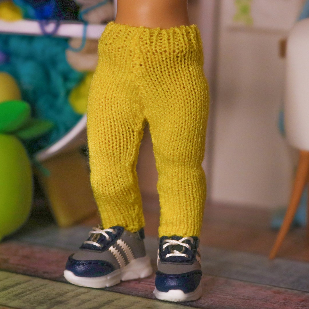 Simple Leggings for 1/12 Chibi Dolls, Nendoroid Doll, Obitsu 11 ...