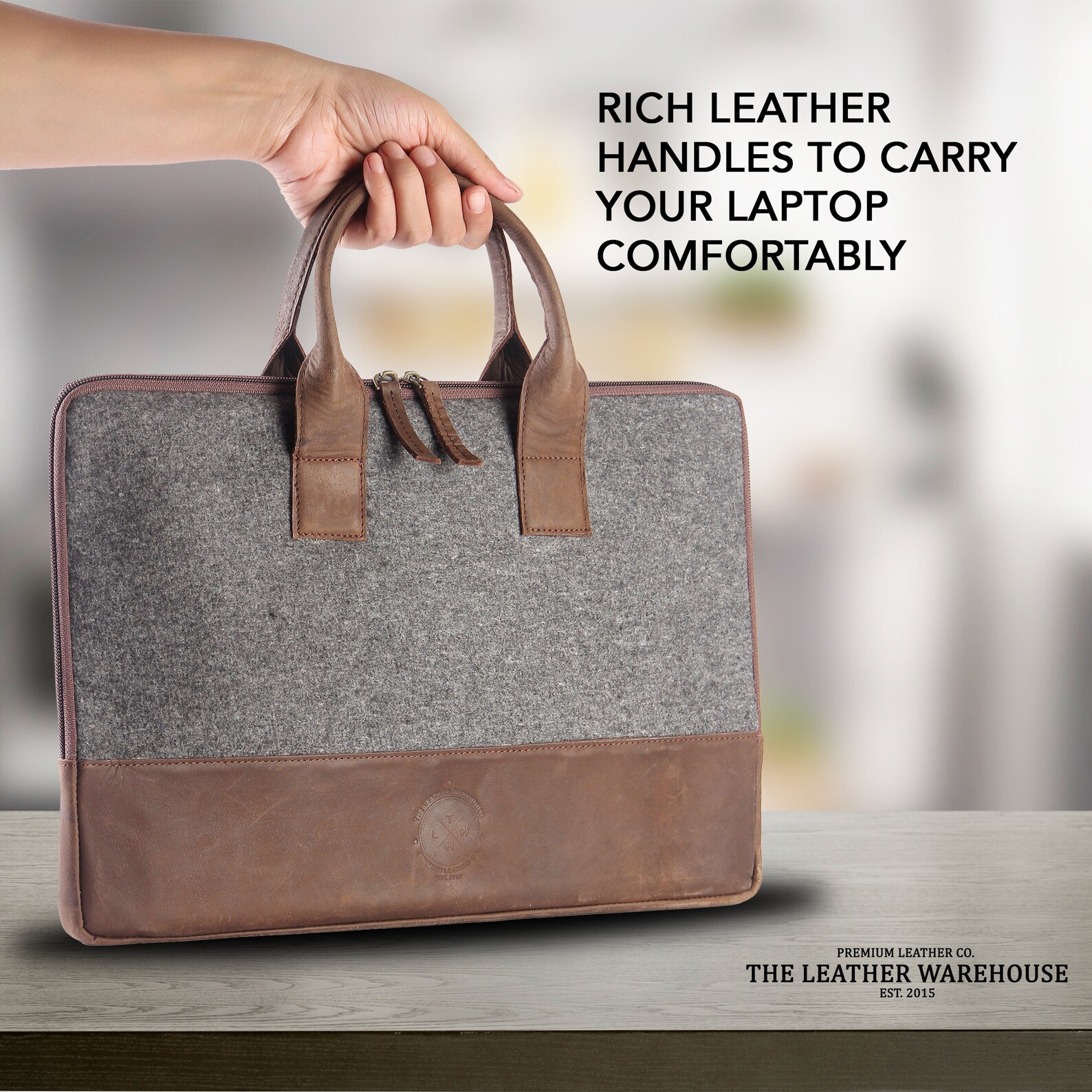 16 Inch Leather Laptop Sleeve Case for Macbook Pro 16 Dell | Etsy