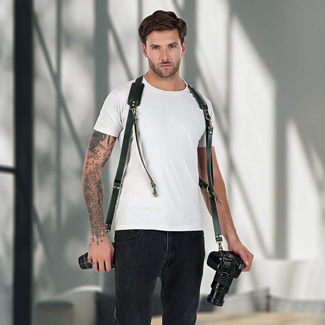 Dual DSLR Camera Harness Strap - Etsy