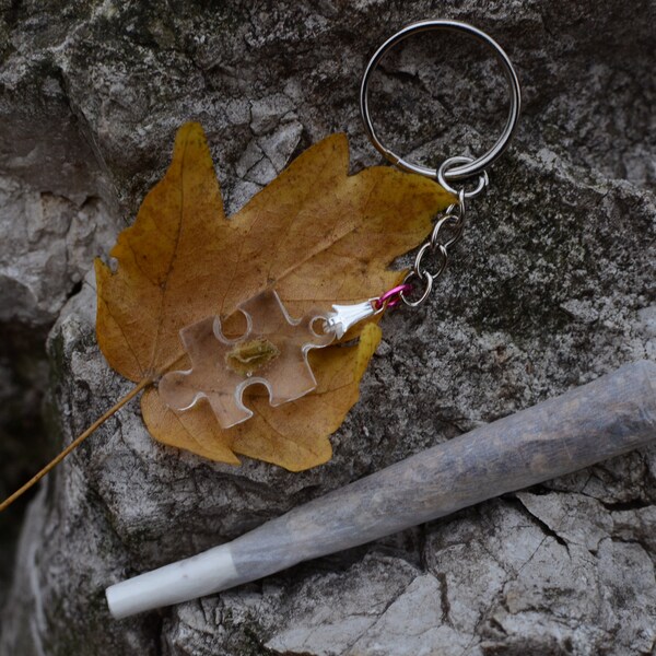 Real Marijuana Keychain - Etsy