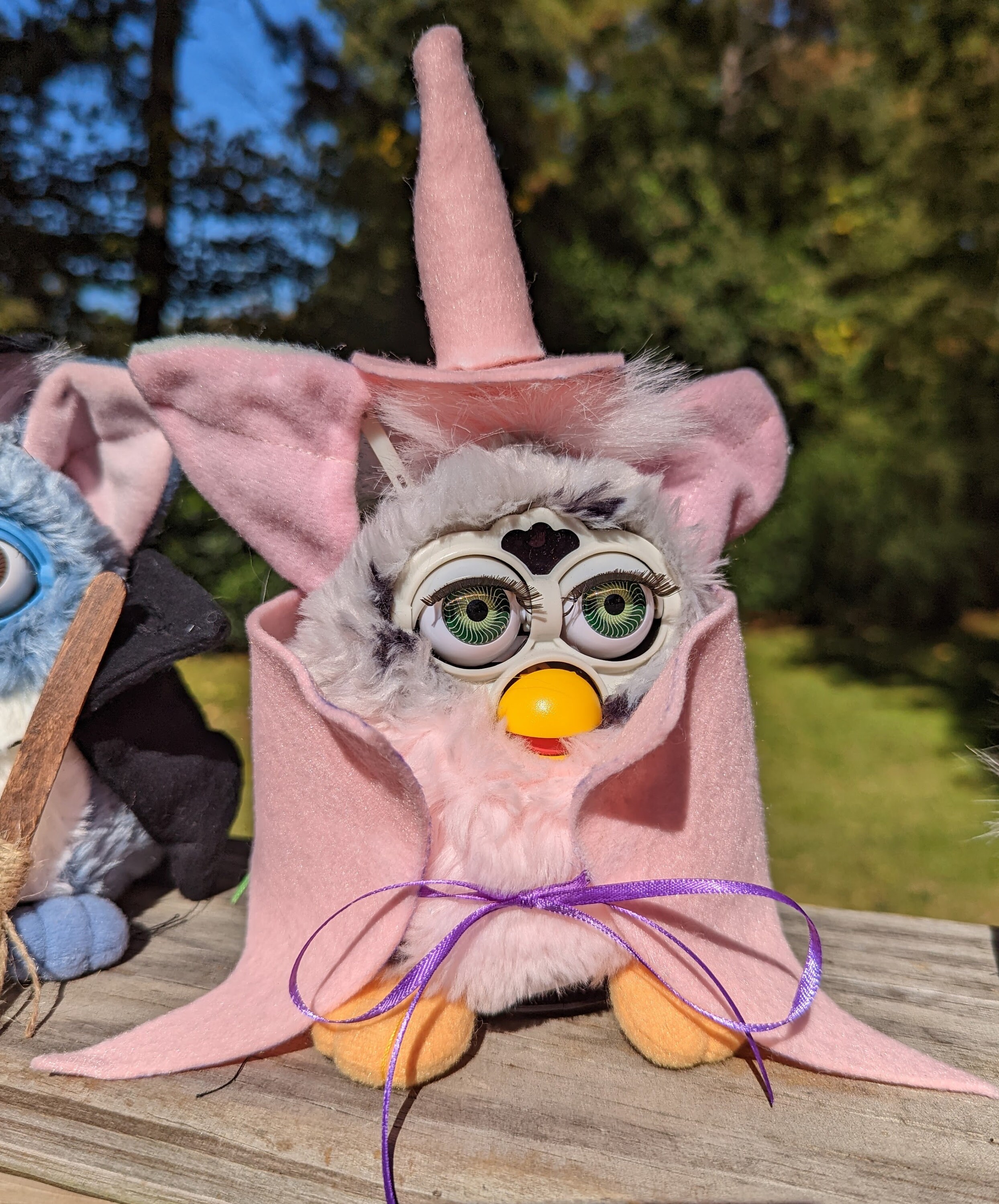 1998 Furby Cape and Pointed Hat Sewing Pattern and Tutorial - Etsy