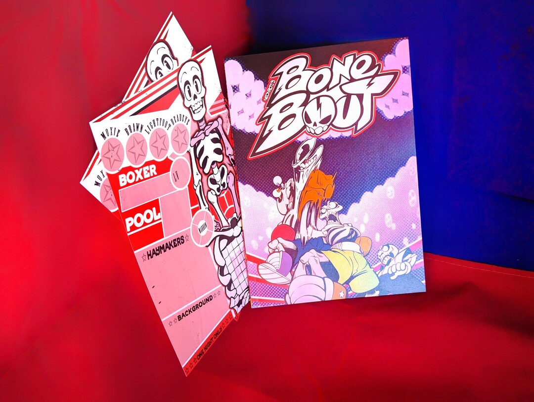 Bone Bout: A Skeleton Boxing RPG - Etsy