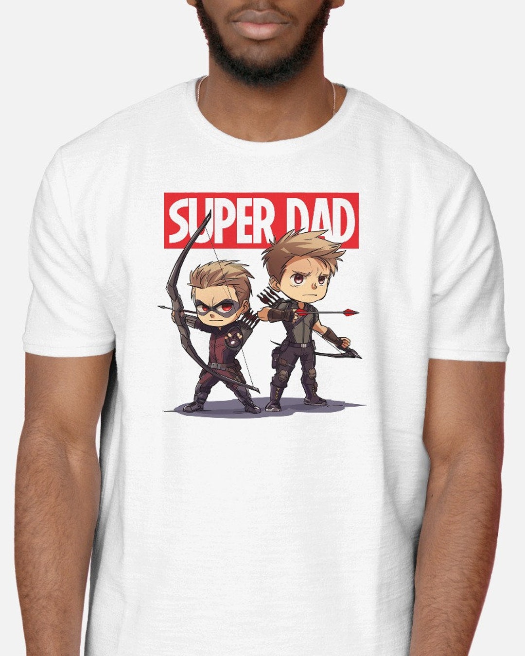 Archer Dad&child T-shirt Design Fathers Day Png, Funny Dad Png, Vintage ...