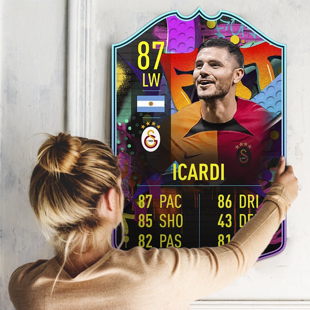 Personalized FIFA 23 Card, Ready to Print, FUT Card Gifts for ...