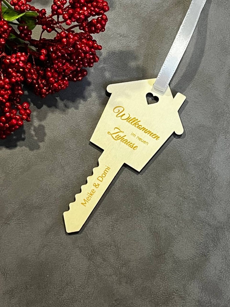 New Home Key Personalized Pendant Housewarming Gift - Etsy
