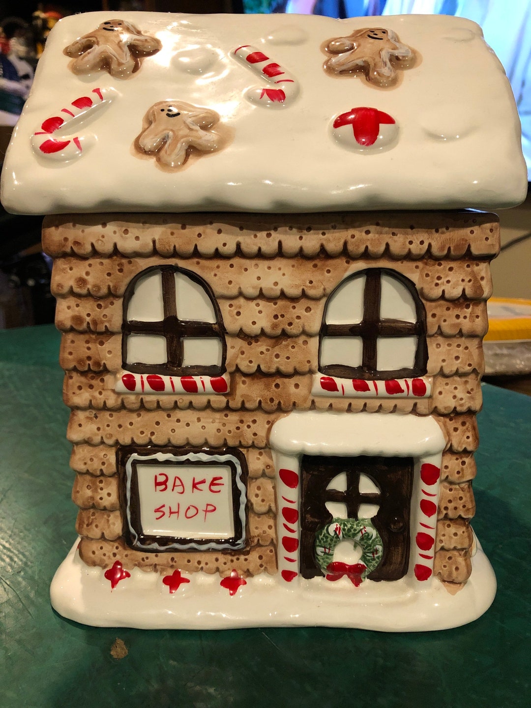Holiday Bake Shop Cookie Jar - Etsy