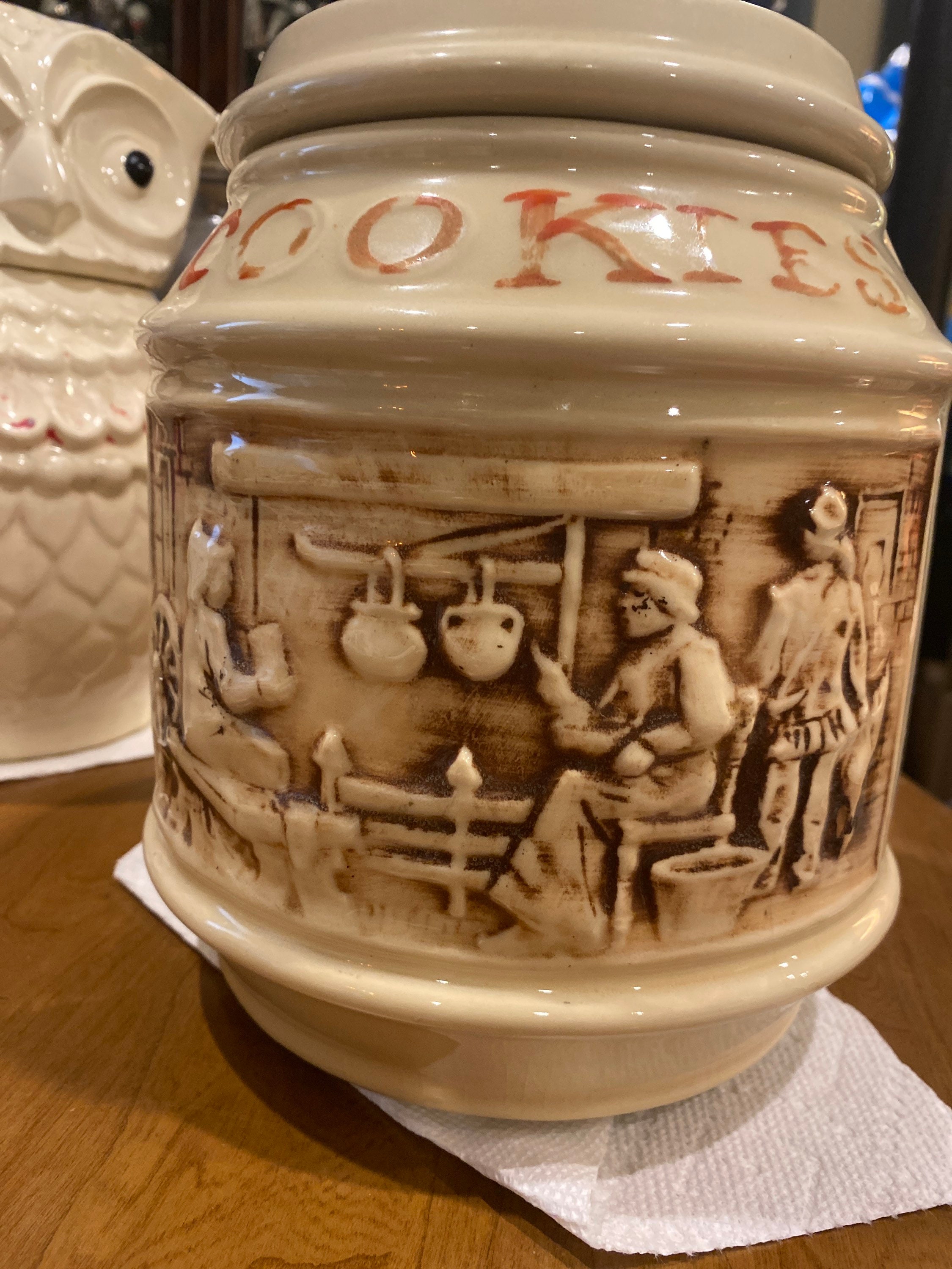 Vintage Mccoy Frontier Family Cookie Jar Made From 64 to 71 - Etsy