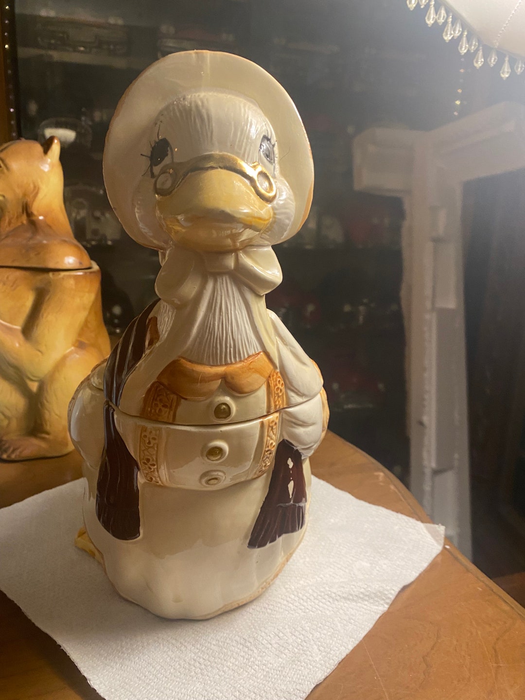 Vintage Mother Goose Cookie Jar .unmarked Please See All the Pictures ...