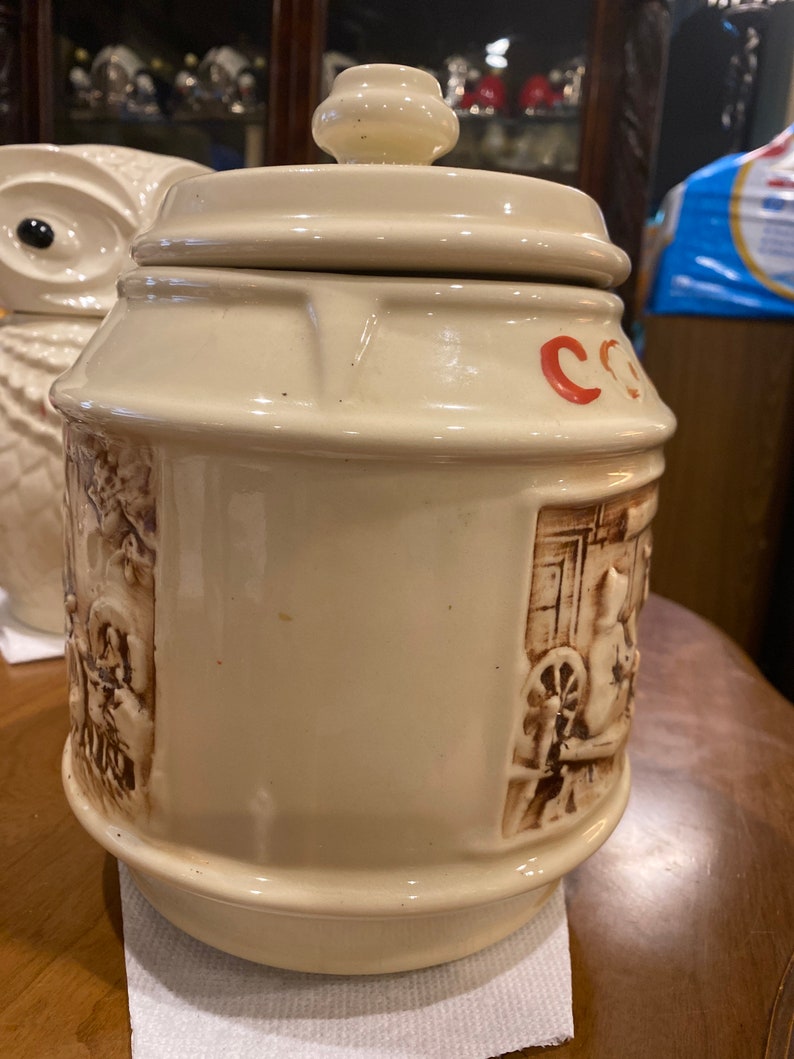 Vintage Mccoy Frontier Family Cookie Jar Made From 64 to 71 - Etsy