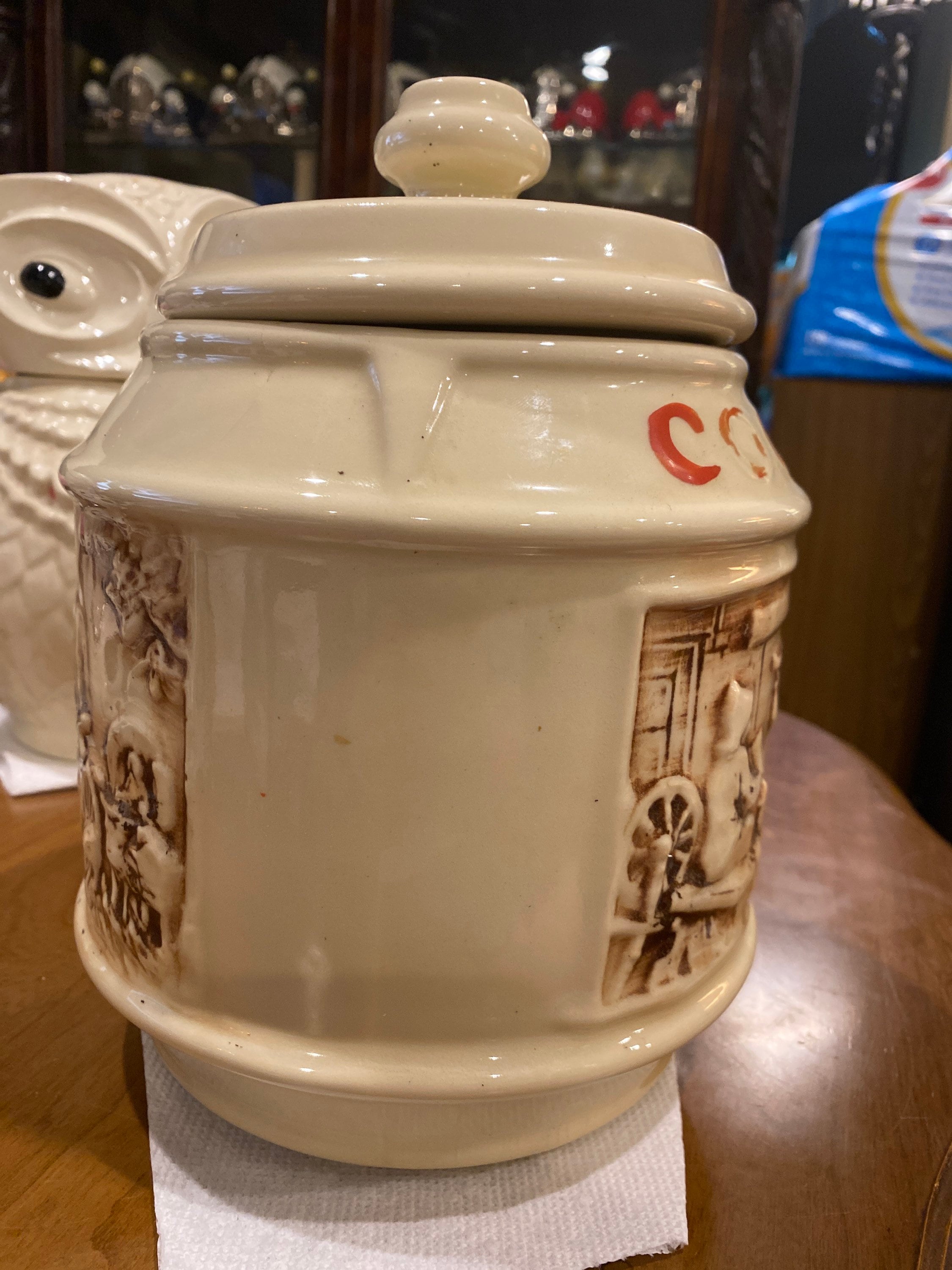 Vintage Mccoy Frontier Family Cookie Jar Made From 64 to 71 - Etsy