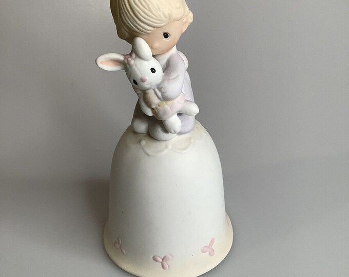 Precious Moments 1980 Jesus Loves Me Bell - Etsy