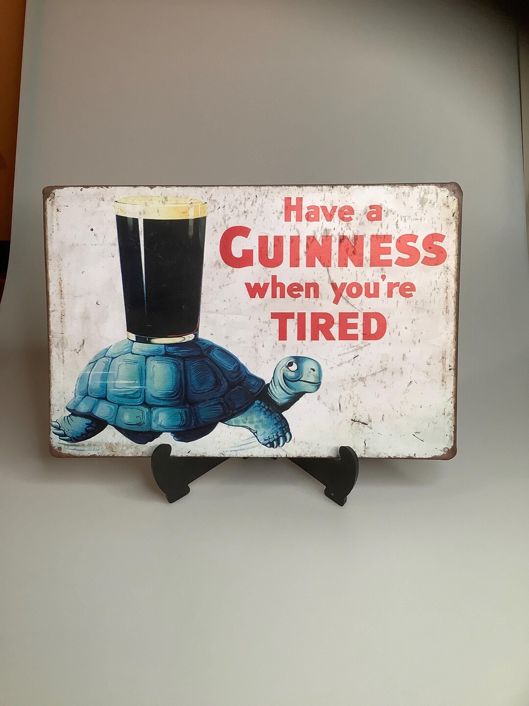 Vintage Guinness Sign - Etsy