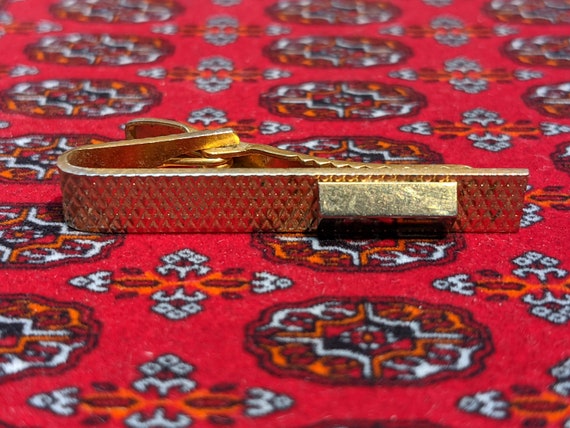 Vintage Gold Toned Pioneer Tie Bar | Etsy