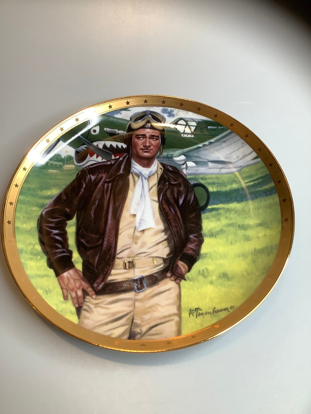 John Wayne Collectible Plate - Etsy