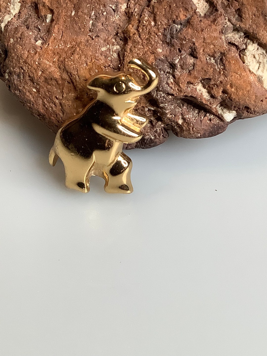 Monet Elephant Pin - Etsy