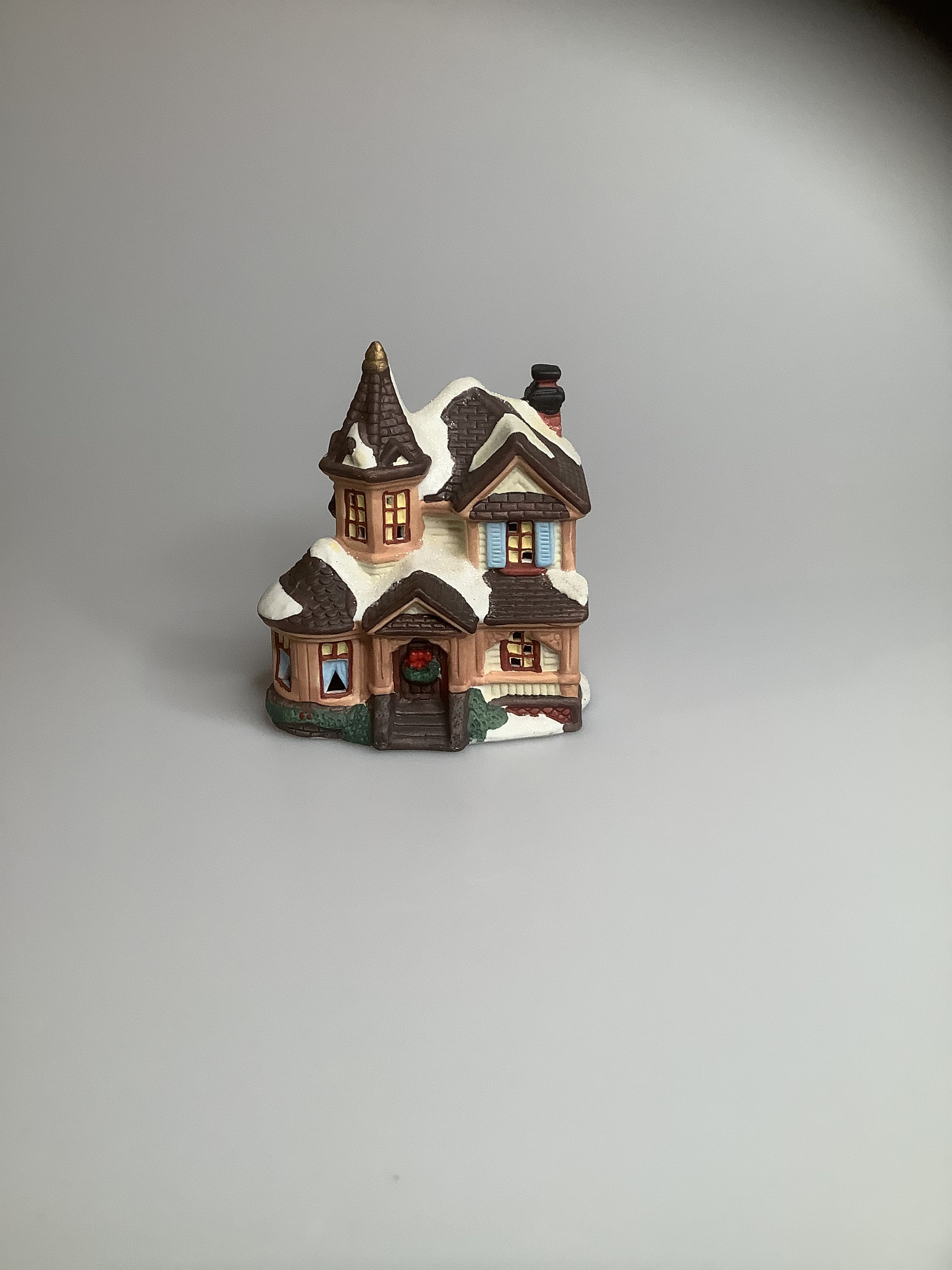 Cobblestone Corners Ceramic House - Etsy