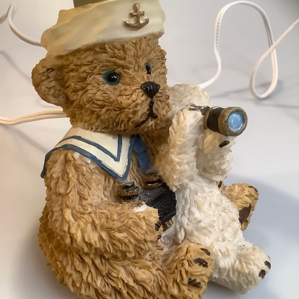 Teddy Bear Lamp - Etsy