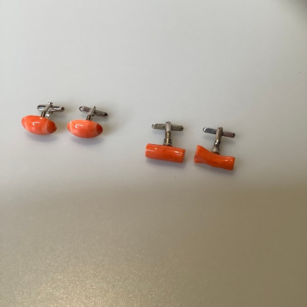 Orange Cufflinks - Etsy