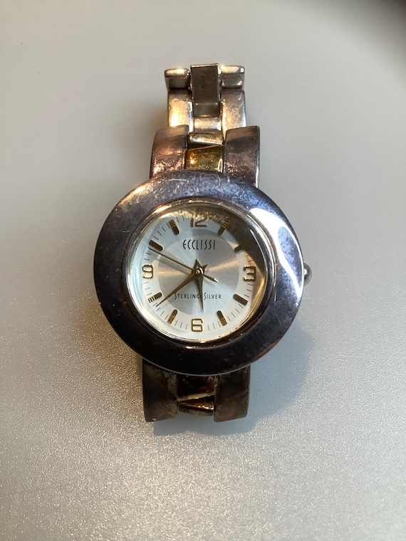 Womens (ecclissi) watch, sterling - Gem