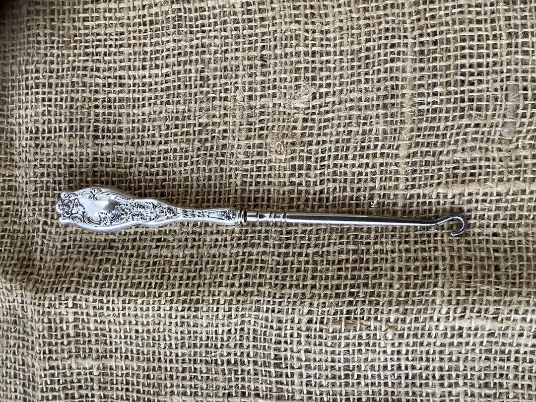 Antique Sterling Boot / Shoe Button Hook - Etsy