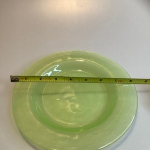 Vintage Green Plate - Etsy