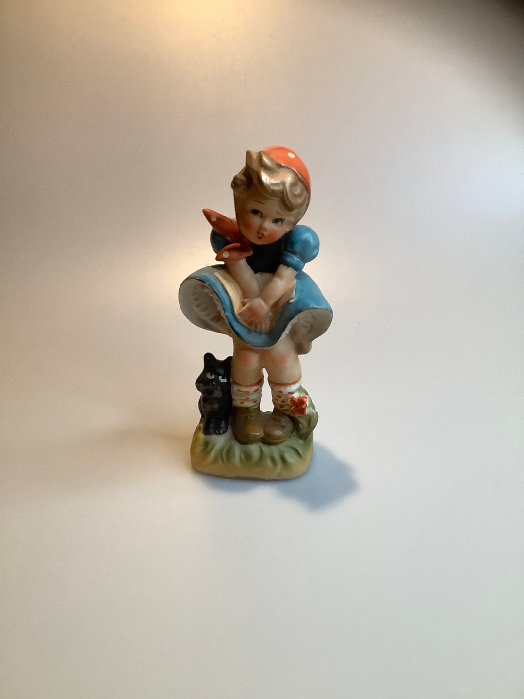 Rossini Girl in Blue Figurine - Etsy