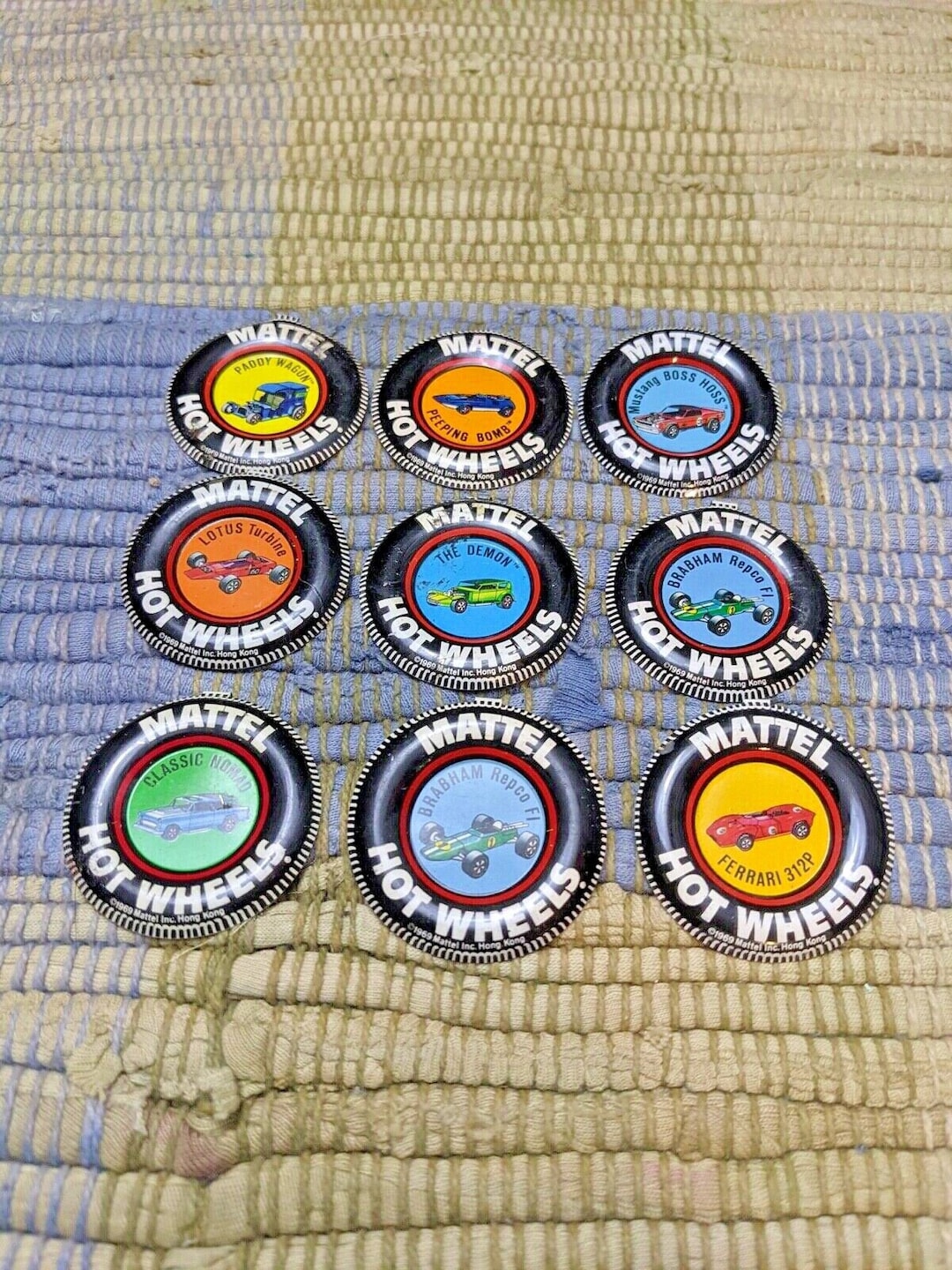 Mattel Hot Wheels 1969 Pins Collectors Lot - Etsy