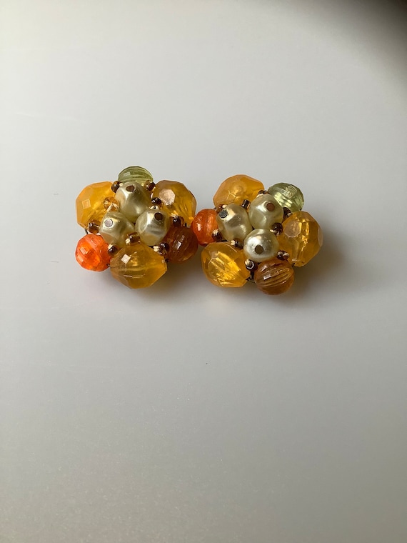 W germany vintage earrings - Gem