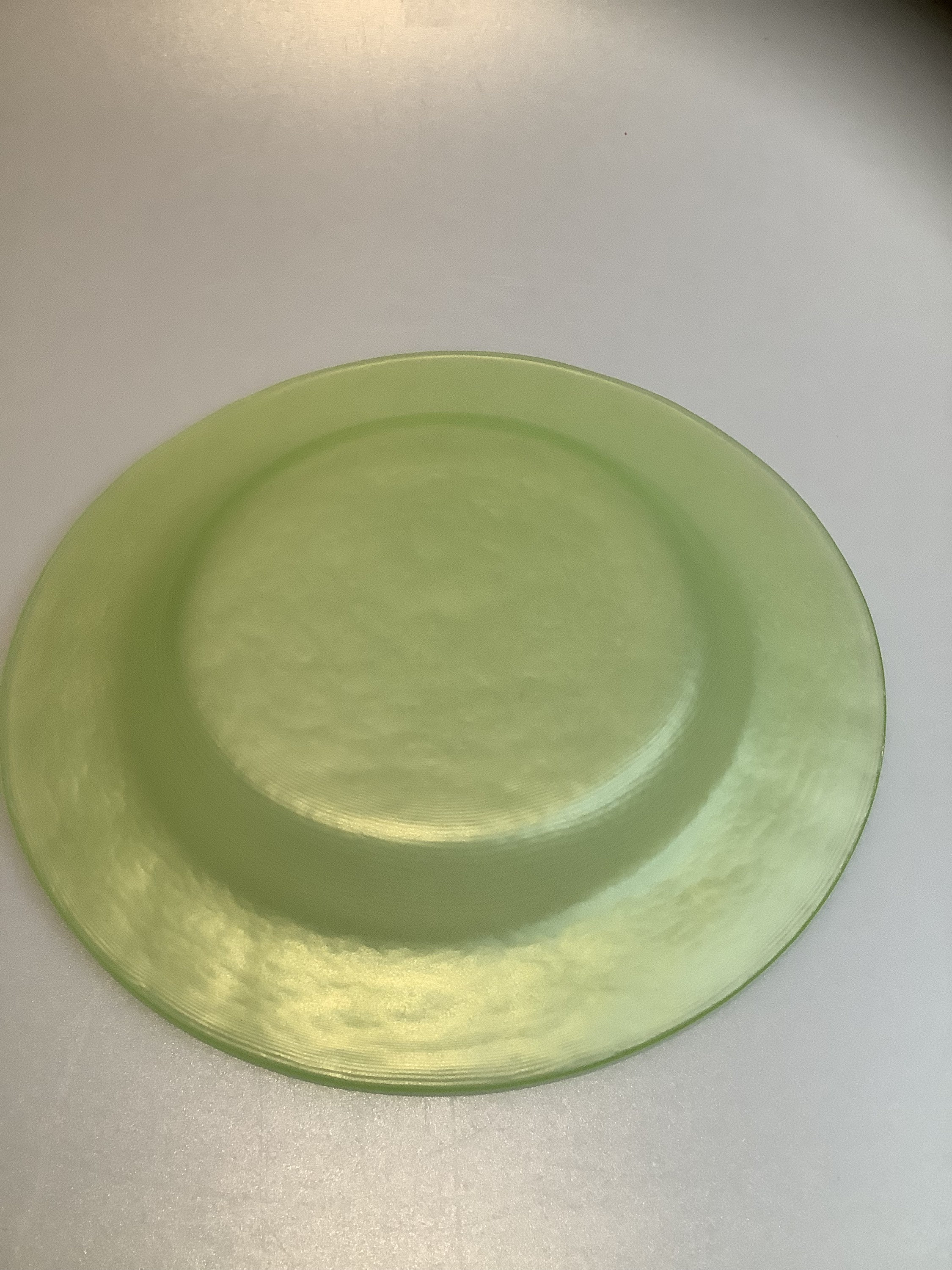 Vintage Green Plate - Etsy