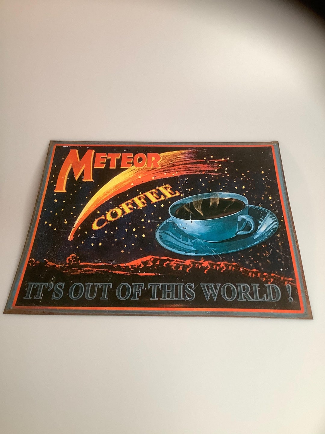 Meteor Coffee Sign - Etsy