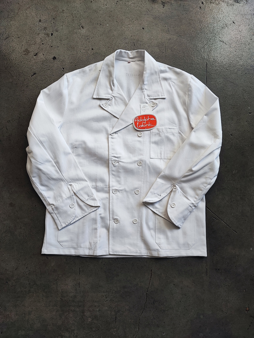 Circa 50s/60s French Cooker Double Breasted Jacket by Adolphe Lafont ...