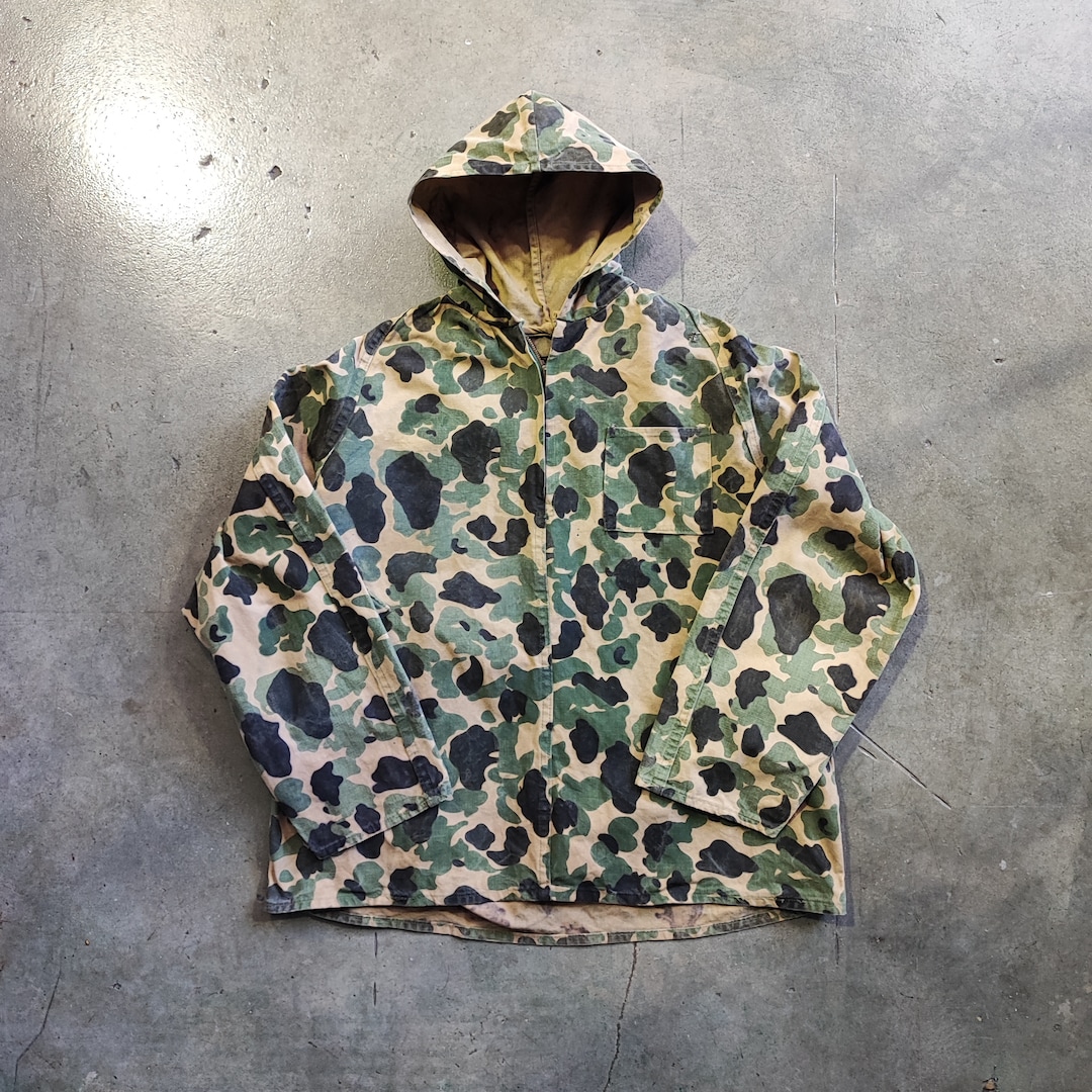 Circa 1950s American Hunter Frog Skin Camo Smock / Classic - Etsy Australia