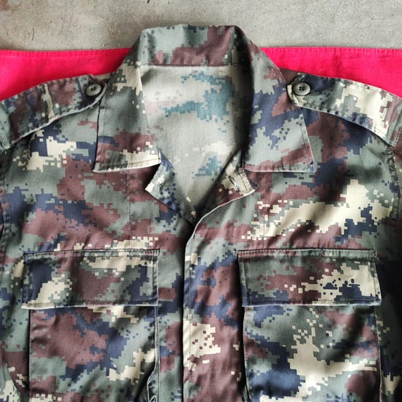 Royal Thai Marine Corps pixelated camouflage pattern … - Gem