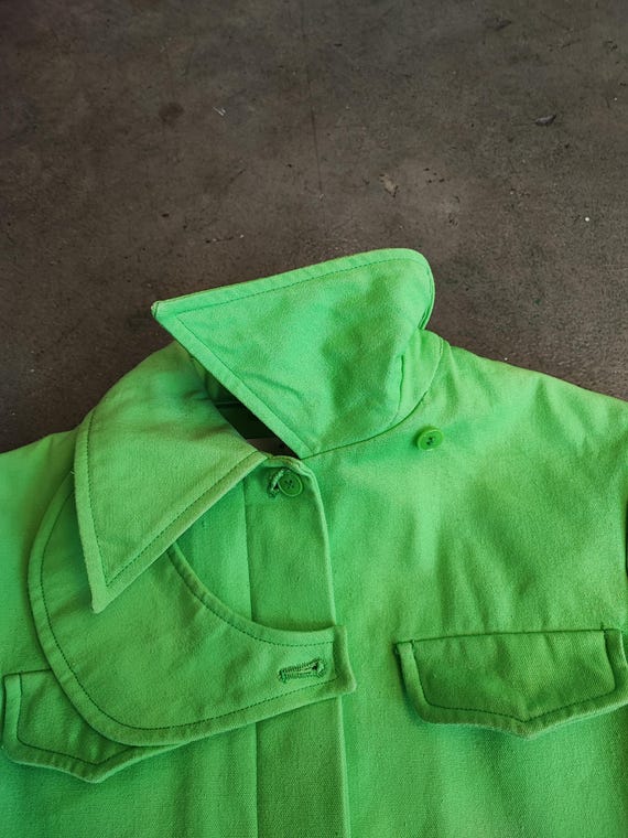 1970's woman duck canvas jacket / waterproof Dickson … - Gem