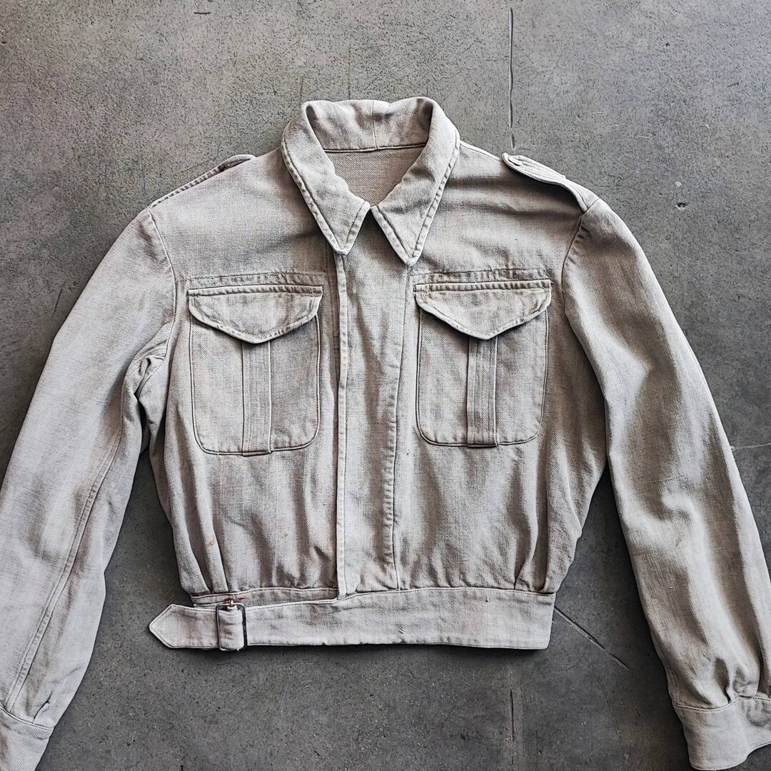 Circa 40s French Army Battledress Model 44 / Made in France / Classic ...