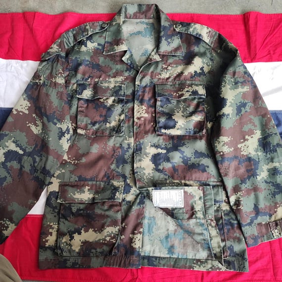 Royal Thai Marine Corps pixelated camouflage pattern … - Gem