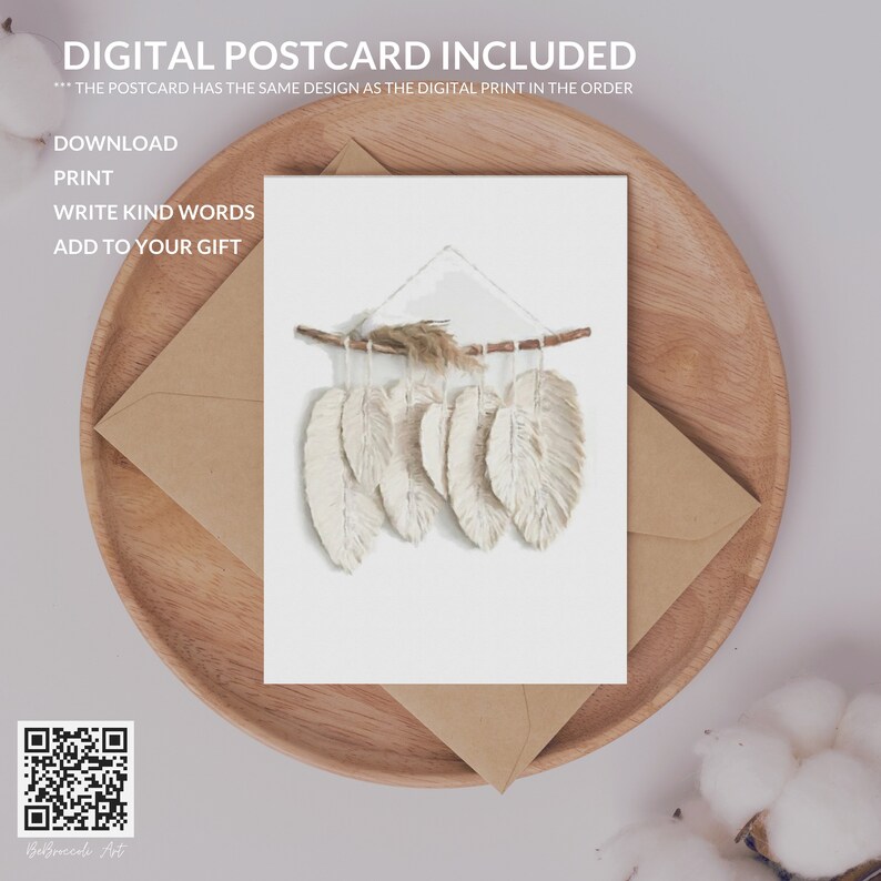 Boho Macrame Wall Art Printable Craft Room Wall Decor Boho Wall Decor