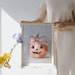 Pink Bow Cute Pumpkin Halloween Printable Digital Art Autumn Decor ...