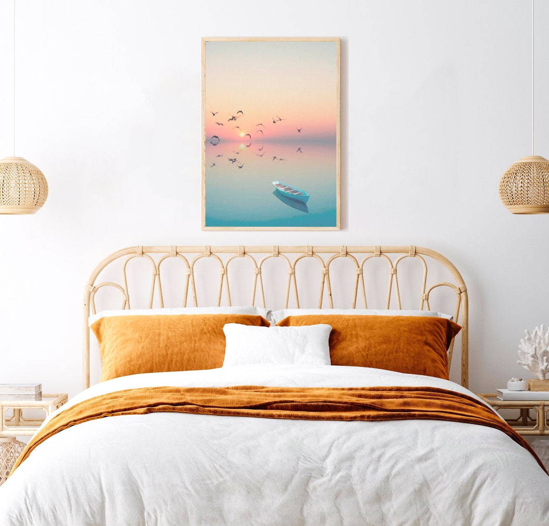 Sunrise Sunset Printable Sunset Beach Ocean Printable Wall Art Sunset ...