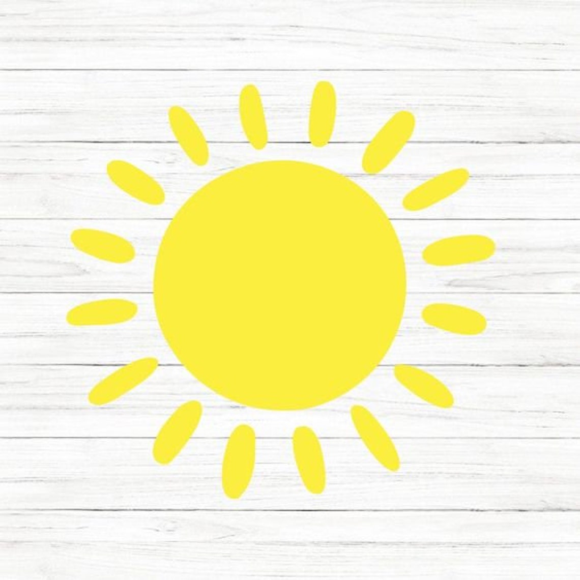 COMMERCIAL USE Sunshine Svg Silhouette Cutting Files Cut - Etsy