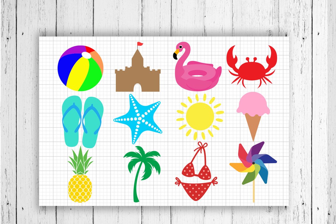 Summer SVG Bundle, Flamingo Float Svg, Palm Tree Svg, Flip Flop Svg ...