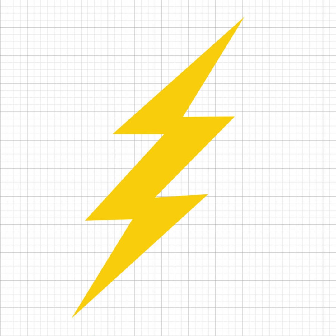 Lightening Bolt Svg, Svg Files, Svg Files for Cricut, Svg Cricut, Svg ...