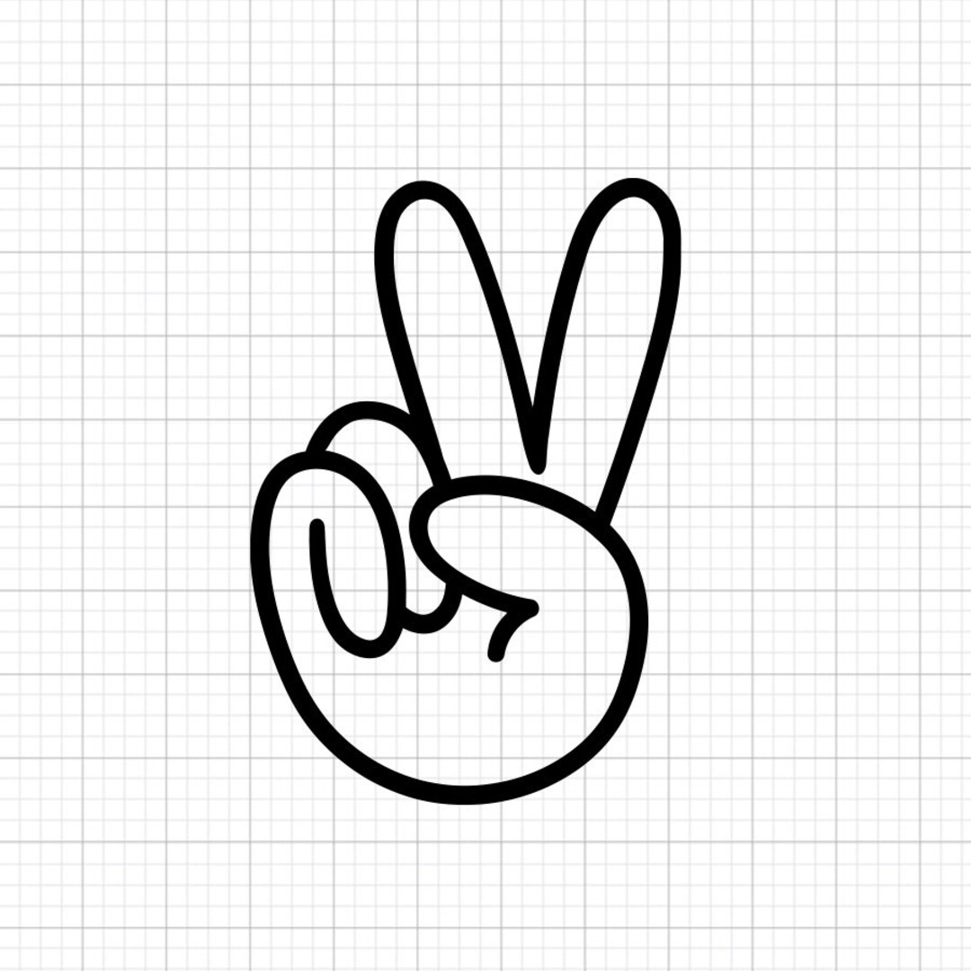 Peace Sign SVG Files for Cricut | Digital Download | SVG Designs for ...