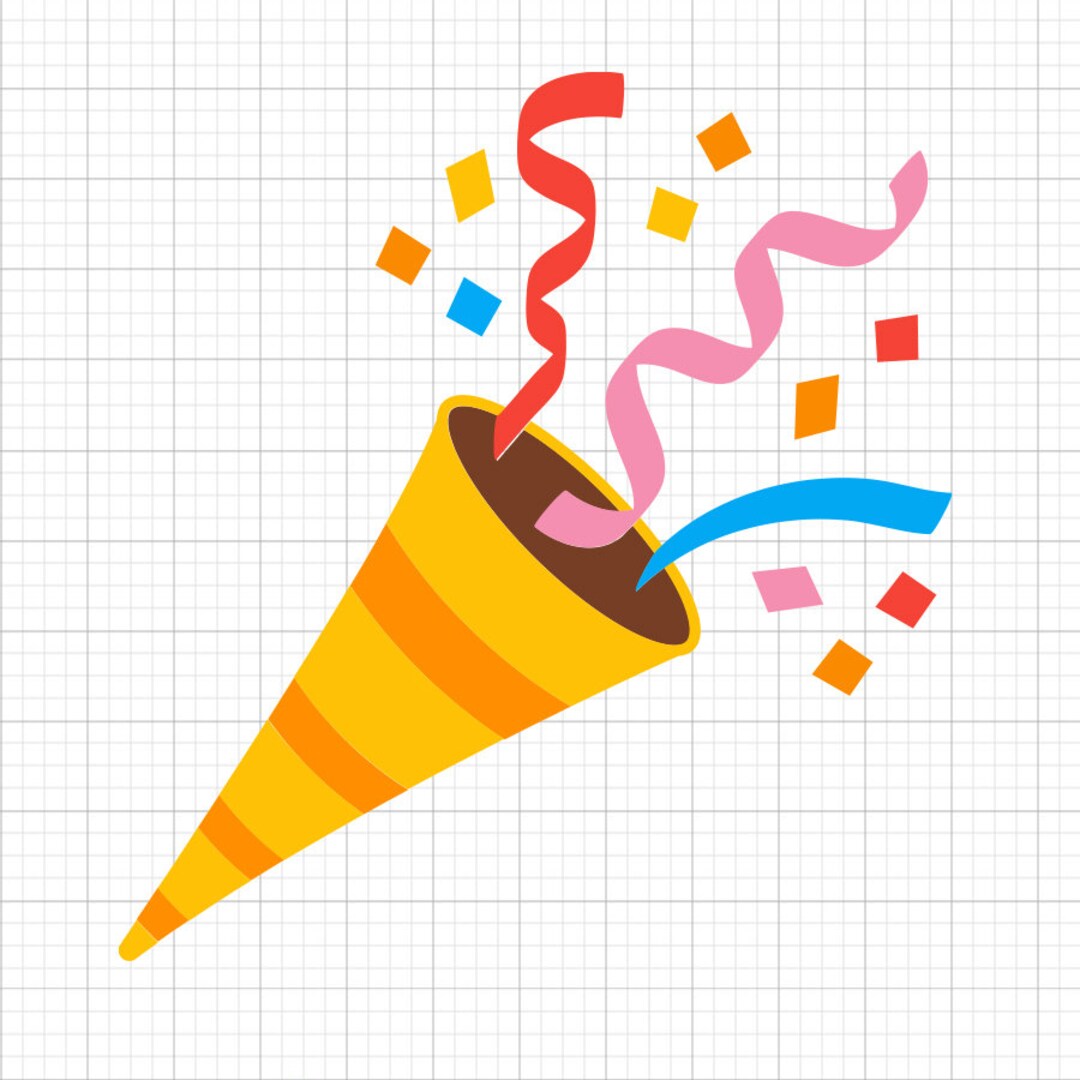 Party Popper SVG Files for Cricut | Digital Download | DIY Craft Svgs ...