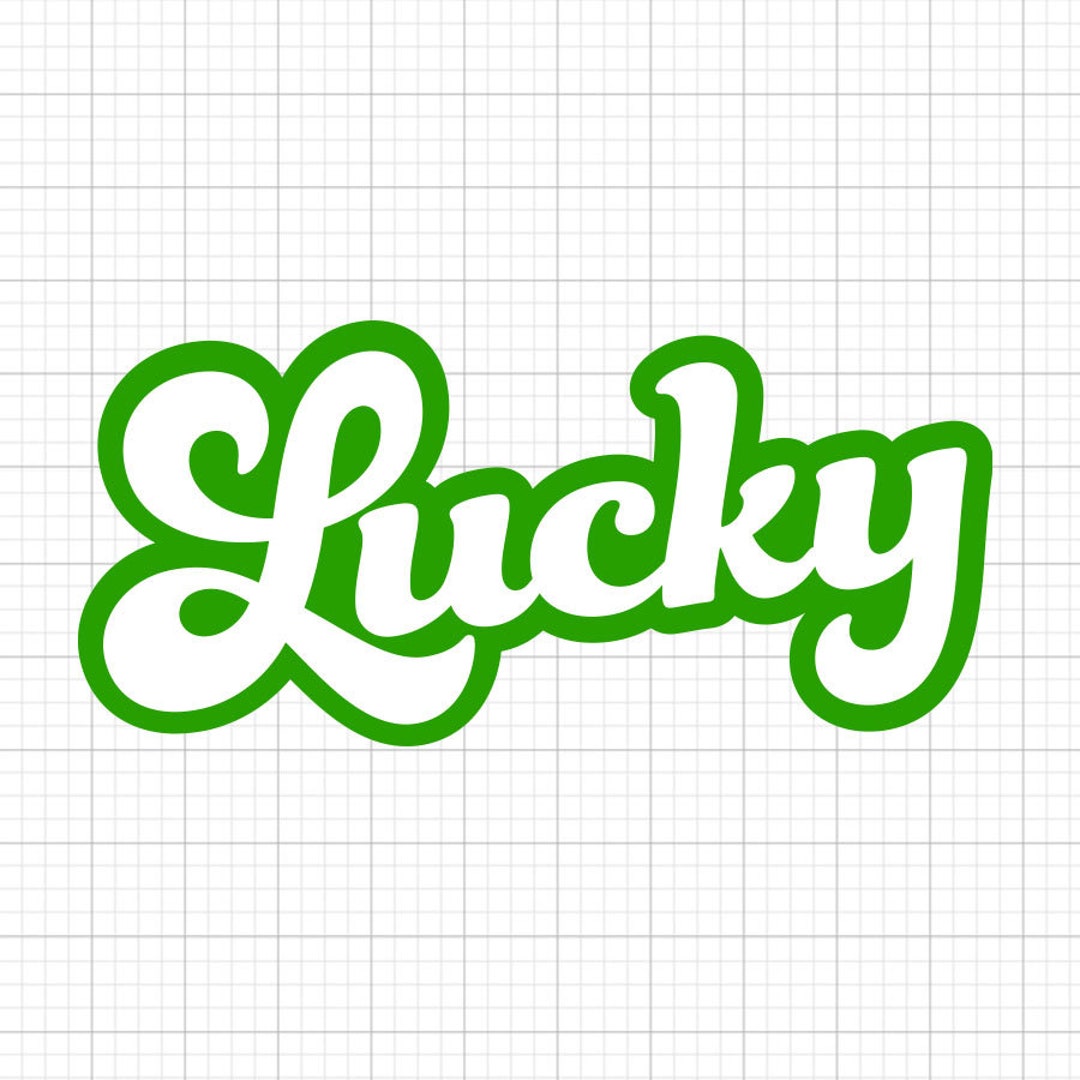 Lucky Svg, Svg Files, Svg Files for Cricut, Svg Cricut, Svg Images, Svg ...