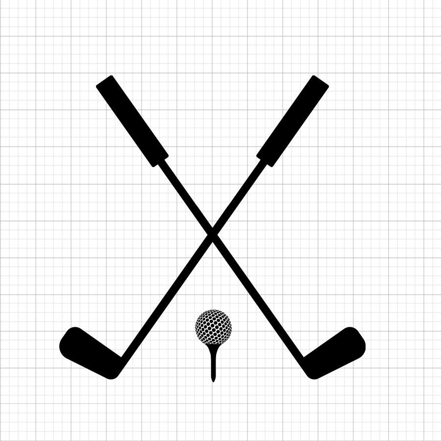Gold Clubs SVG Files for Cricut | Digital Download | DIY Craft Svgs ...