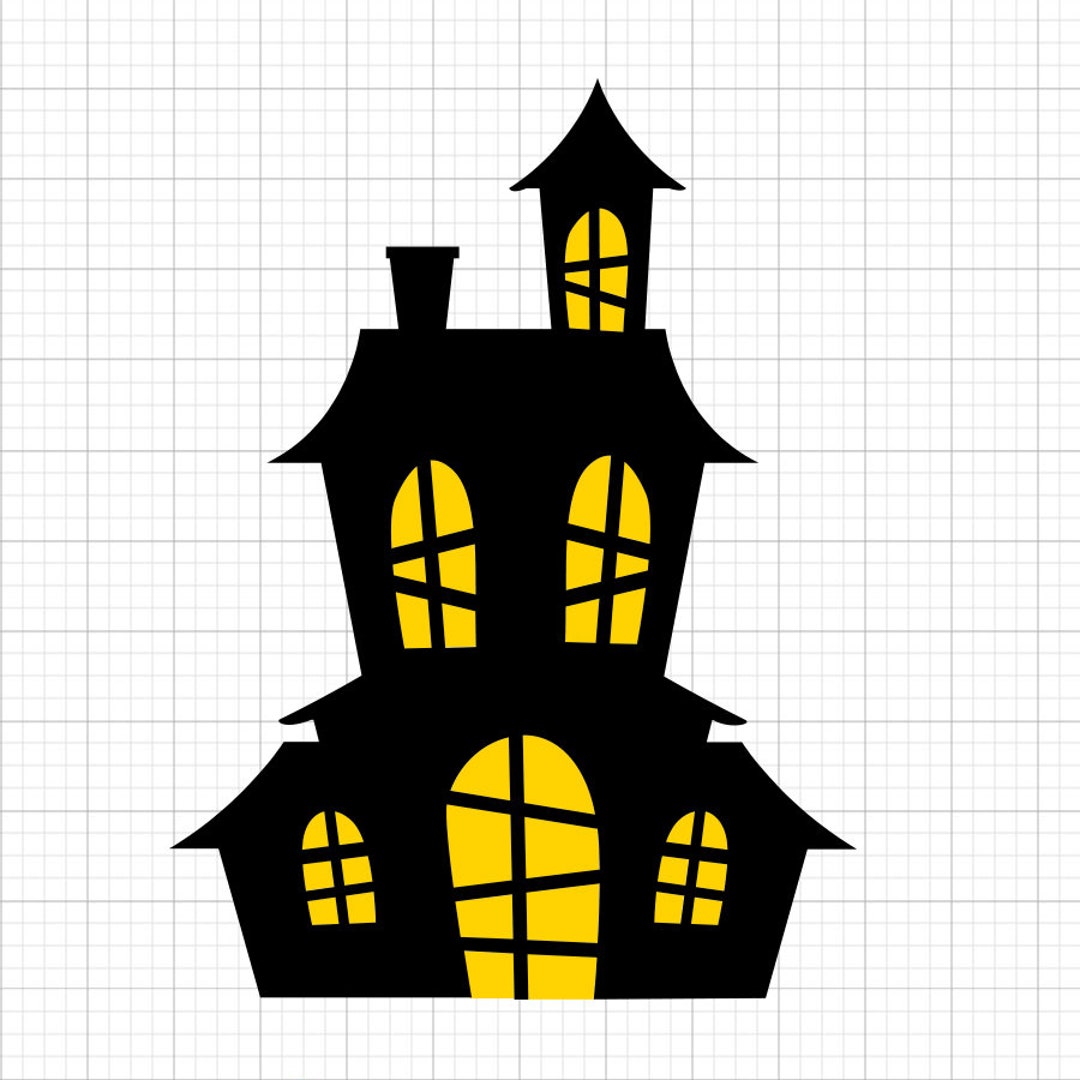 Haunted House SVG Files for Cricut | Digital Download | DIY Craft Svgs ...
