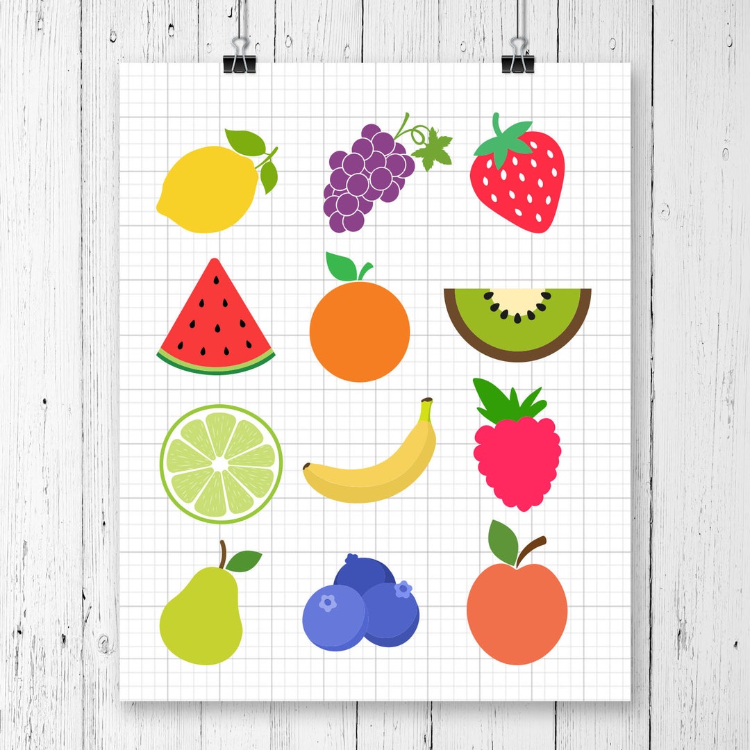 Fruits Svg, Lemon Svg, Grapes Svg, Strawberry Svg, Pear Svg, Watermelon ...